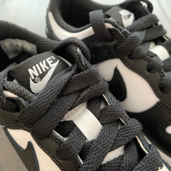 Nike | Shoes | Nike Little Kids Panda Dunk Low White Black 1c Ds | Poshmark